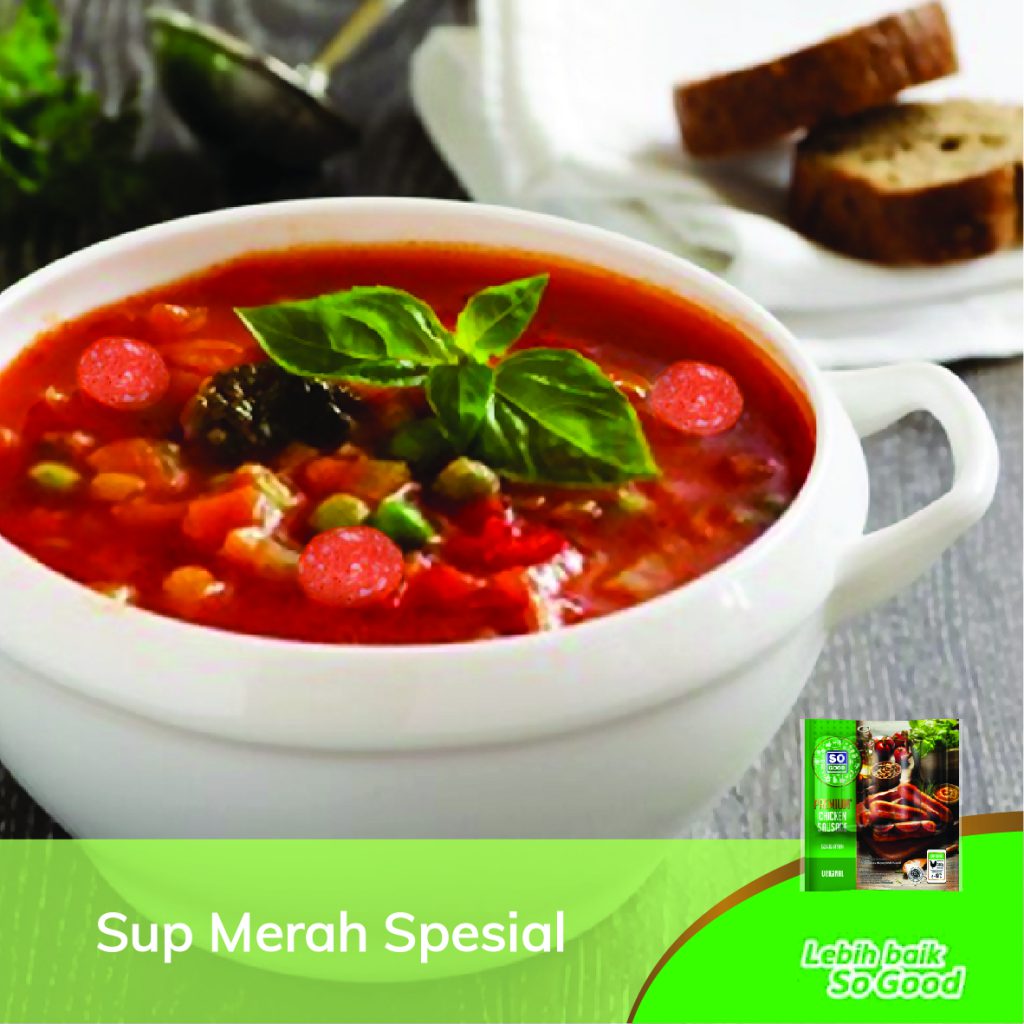 Nikmati Sup Merah Di Bawah Pohon Natal – So Good