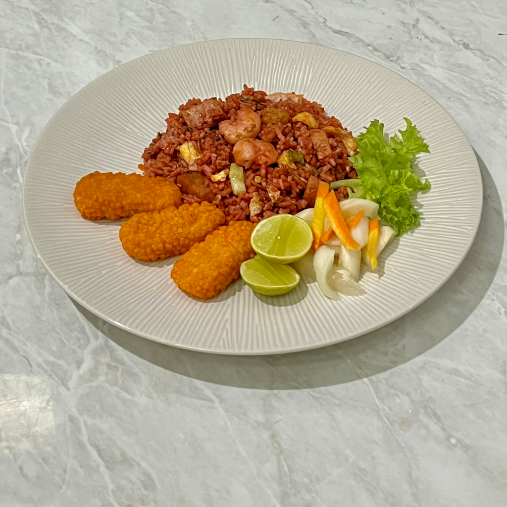 Crispy Red Fried Rice – So Good